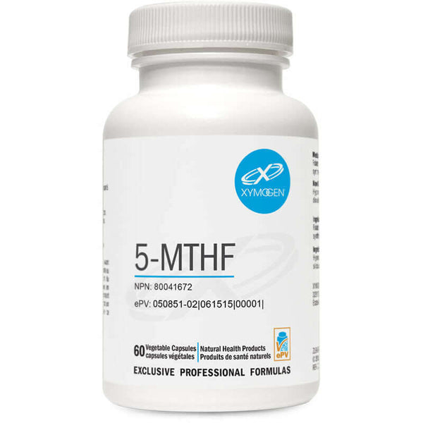 5-MTHF 60 vcaps, Xymogen – Rediscover Health Online Dispensary