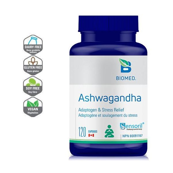 Ashwagandha (Sensoril®) - 120 capsules – Rediscover Health Online ...