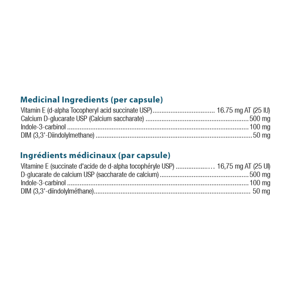 CDG EstroDIM 60 capsules, Ortho Molecular Products – Rediscover Health ...