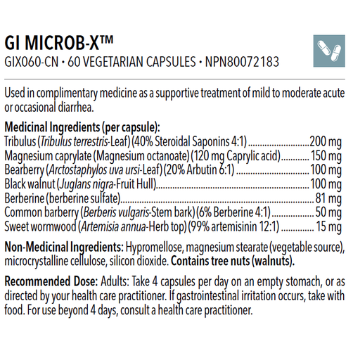 GI Microb-X™ 60 caps – Rediscover Health Online Dispensary